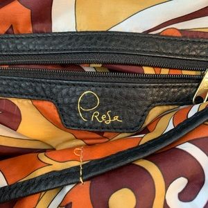 Presa | Bags | Presa Black Leather Oversized Slouchy Bag | Poshmark